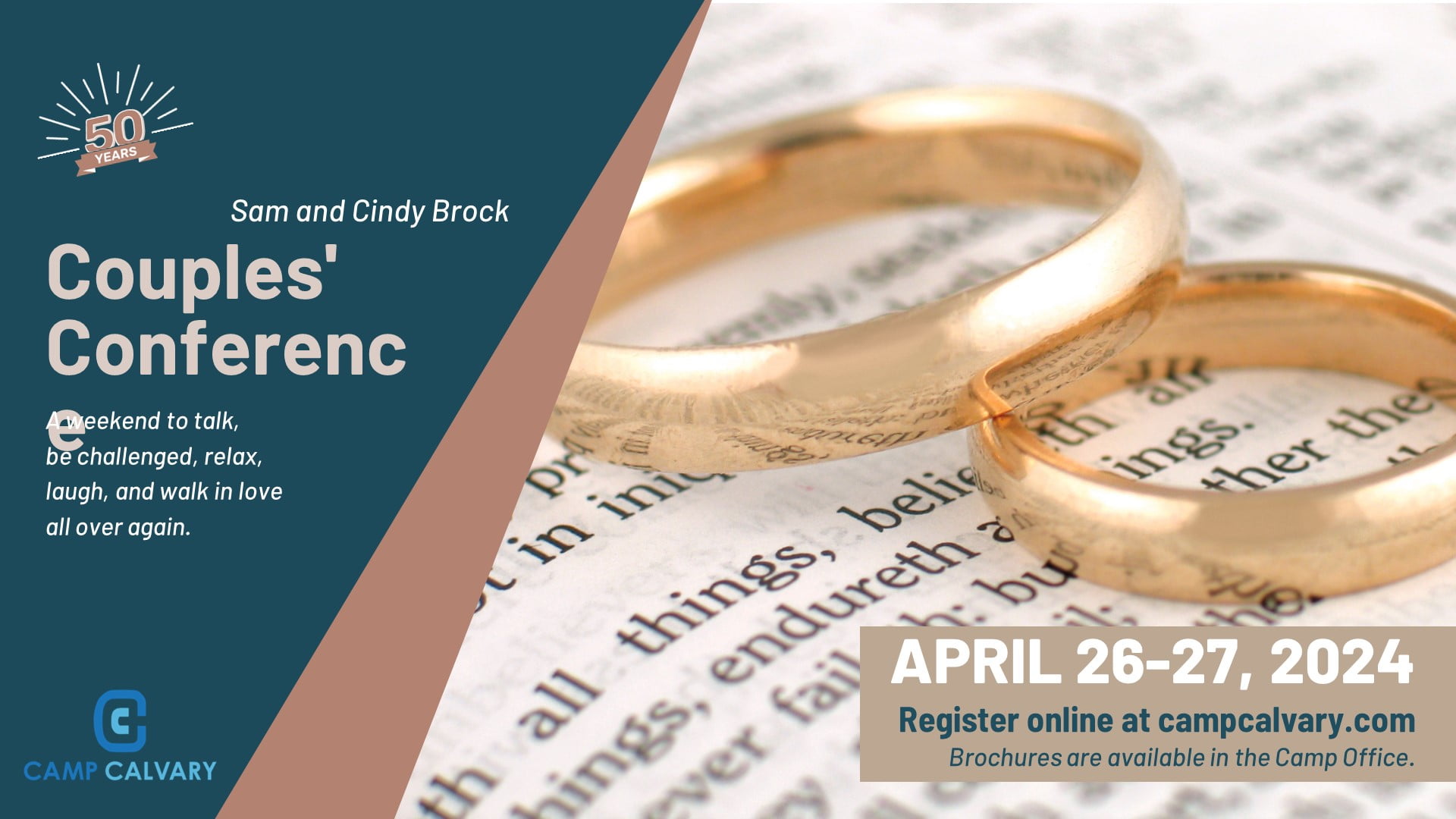 Retreats & Events – Camp Calvary