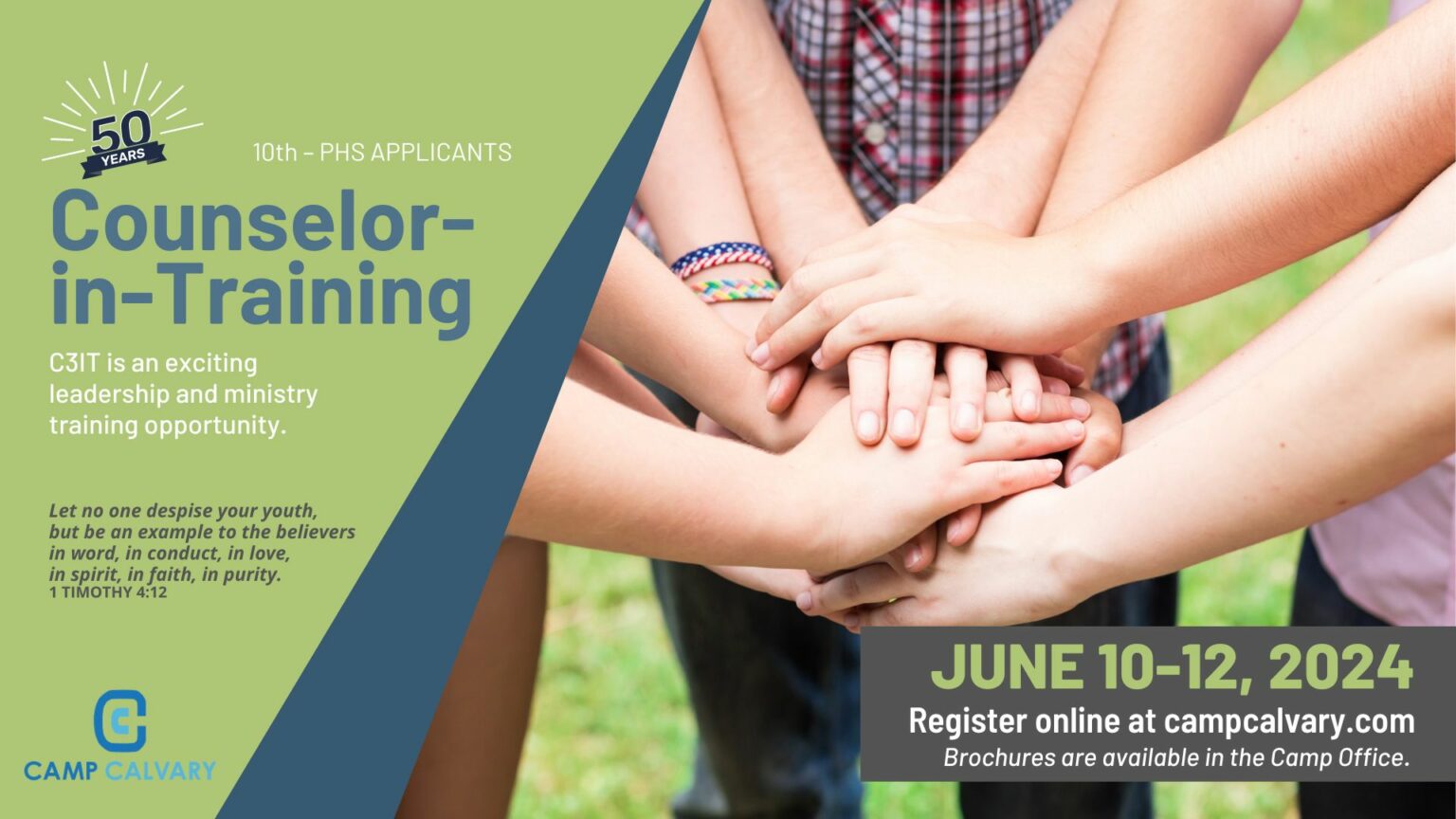 Camps & Registrations – Camp Calvary